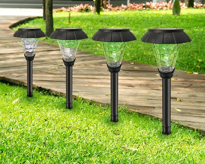 SmartYard Solar Pathway LED Lights -12 Pack (Warm White) – LUMBRI WORMS ...