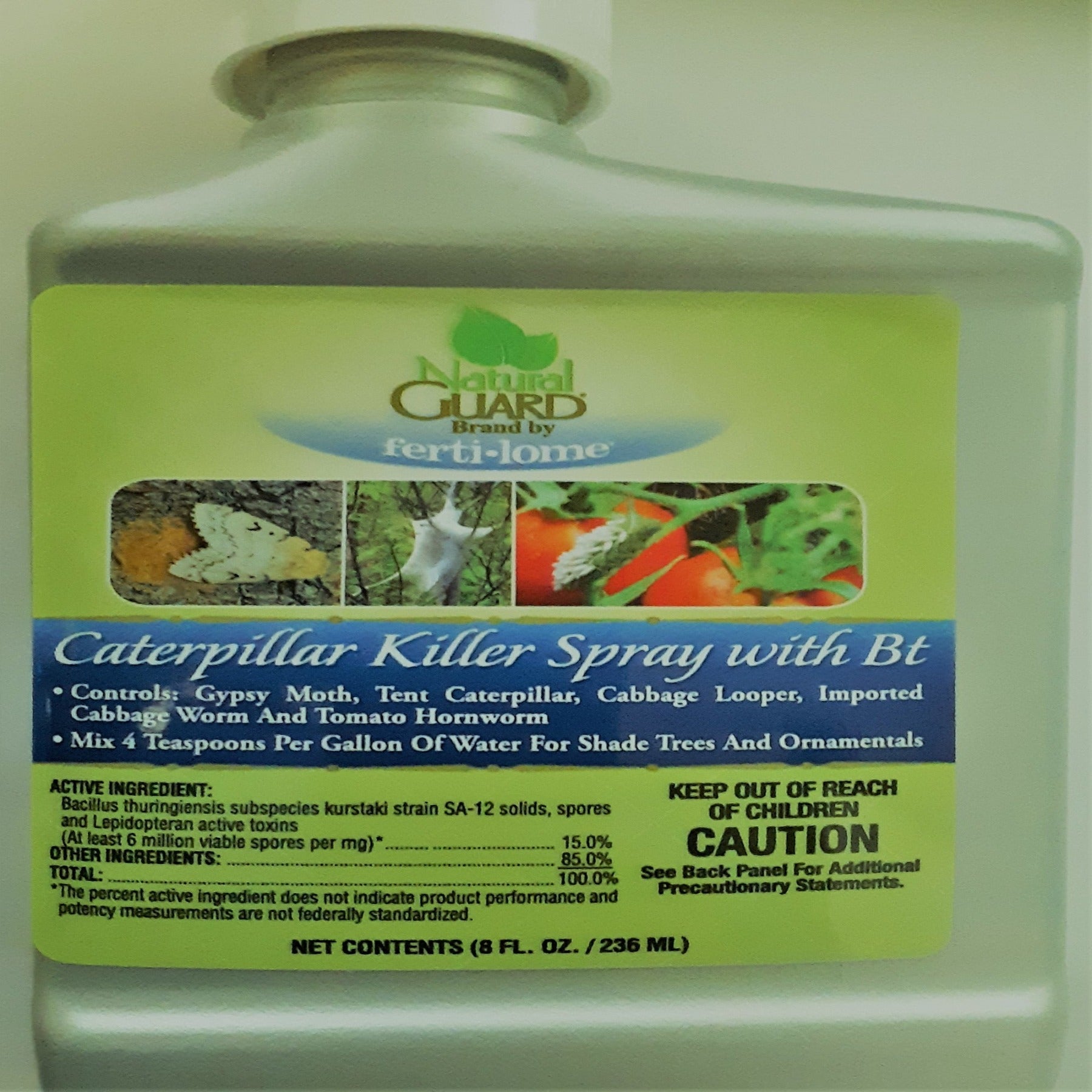 Caterpillar Killer Spray with BT 8 OZ Concentrate - LUMBRI WORMS ...