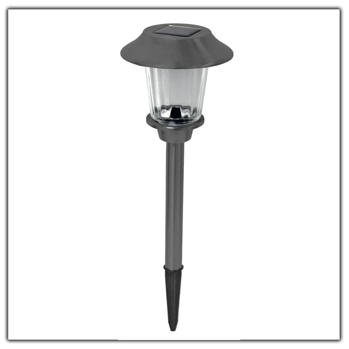 8 Pack Solar Pathway LED Lights Outdoor Color Changing -Stainless Stee ...