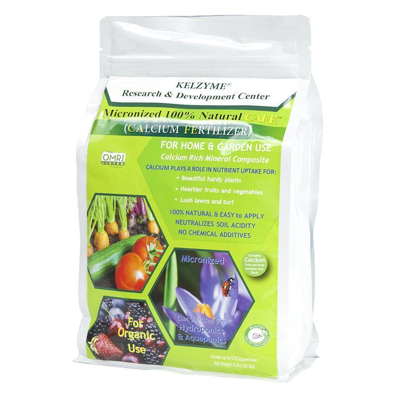 Kelzyme Calcium CAFE Micronized (4 lb) - LUMBRI WORMS & GARDEN, LLC