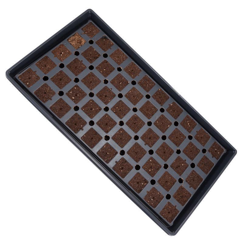 Seed Starting Tray with Excel Plugs (50 Cells) - LUMBRI WORMS & GARDEN, LLC